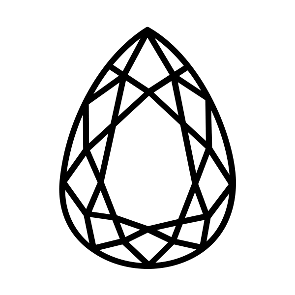 1.70 Carat Natural Diamond, Pear Shaped, VS1, I Color, IGI Certified